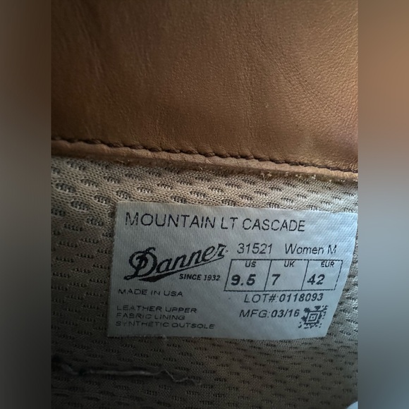 Danner | Shoes | Danner Cascade Boot Size 95 | Poshmark